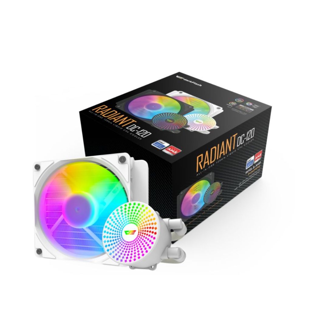 DarkFlash Explore DO 240 AIO 240mm Liquid CPU Cooler with Digital ...
